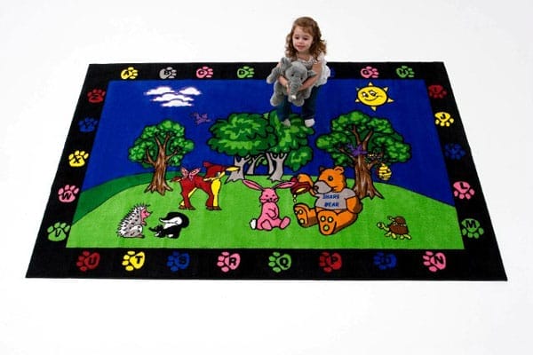 Share Bear Rugs | Zoo Rug | Kids Rugs | Value Carpet
