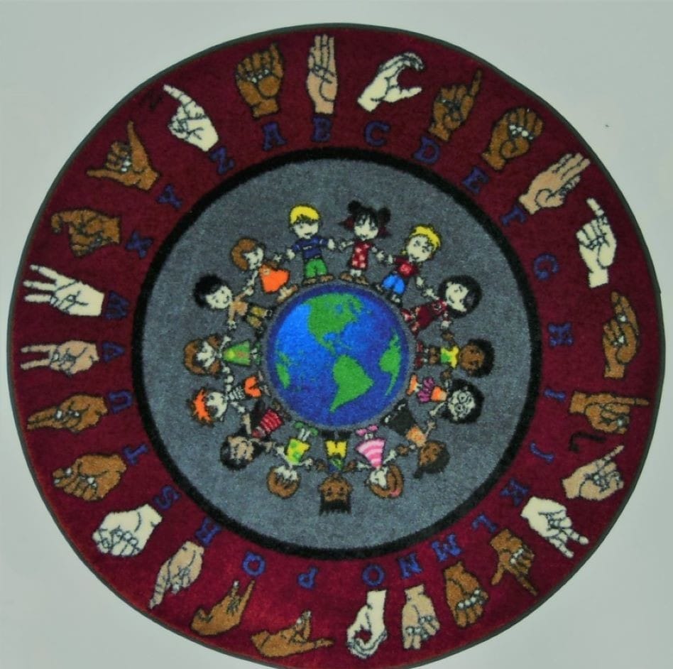 Circle Sign Round Rug | Value Carpet